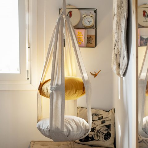 The Double Cat Swing - Cattacraft - Cozy Fun for Two Cats!